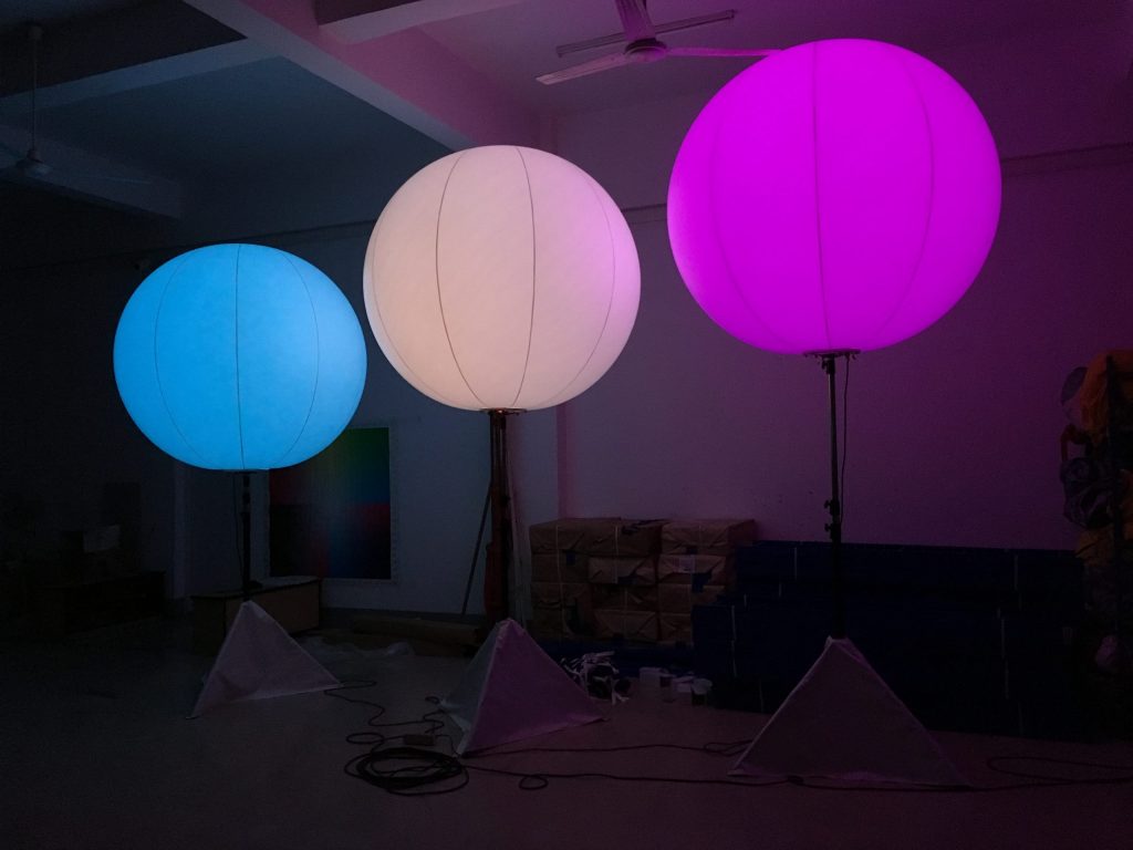 Lighted Balloon Stand In RGB LED Lighting - Aerostat Balloon,Acrobatic ...