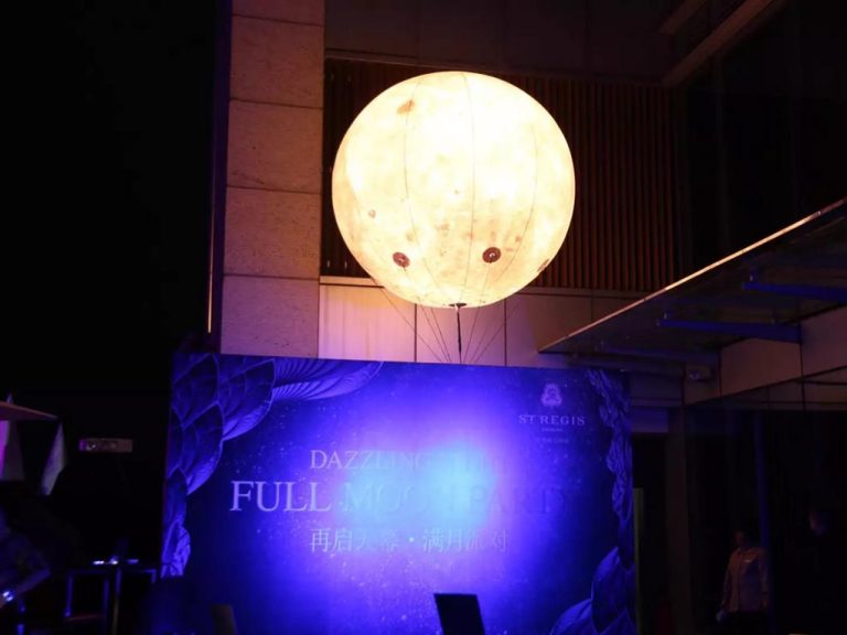 2.5m Moon Balloon Light Sky Float - Aerostat Balloon,Acrobatic Balloon ...