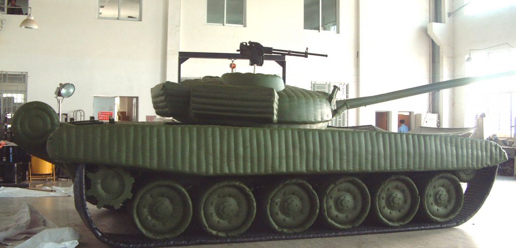 T72 Main Battle Tank - Inflatable Military Decoy - Aerostat Balloon ...