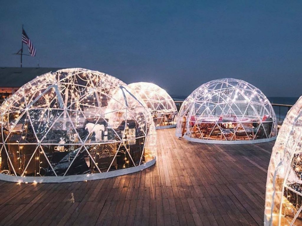 Transparent Garden Igloo - Cinema Balloons, Light Balloons,Grip Cloud ...