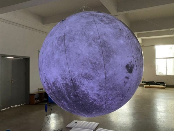 Rgb Led Lighting Moon Balloon - Aerostat Balloon,Acrobatic Balloon ...
