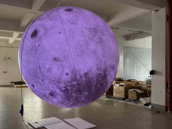 Rgb Led Lighting Moon Balloon - Aerostat Balloon,Acrobatic Balloon ...