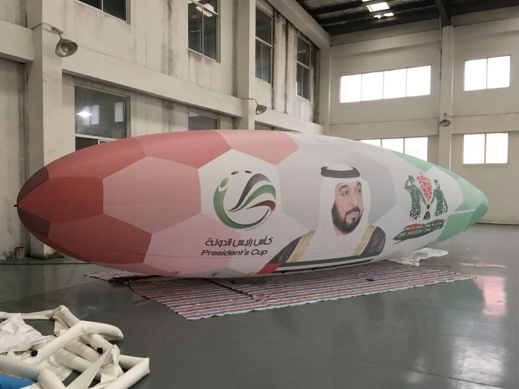 10m President Cup Blimp - Aerostat Balloon,Acrobatic Balloon,Light ...