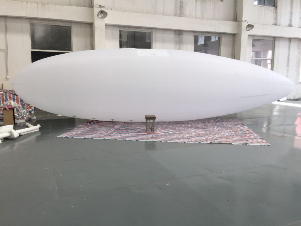 10m White Nylon Blimp - Aerostat Balloon,Acrobatic Balloon,Light Balloons,Rc Blimps,Helium ...