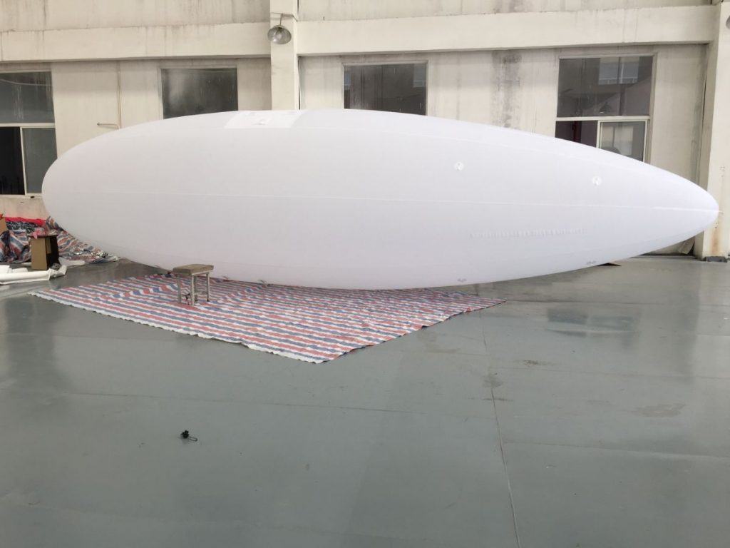 10m White Nylon Blimp - Aerostat Balloon,Acrobatic Balloon,Light ...