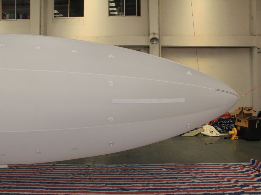 8m White Nylon Blimp - Aerostat Balloon,Acrobatic Balloon,Light ...