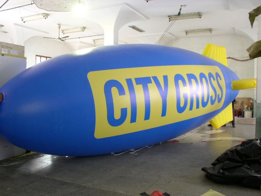 CityCross Advertising Blimp - Aerostat Balloon,Acrobatic Balloon,Light ...