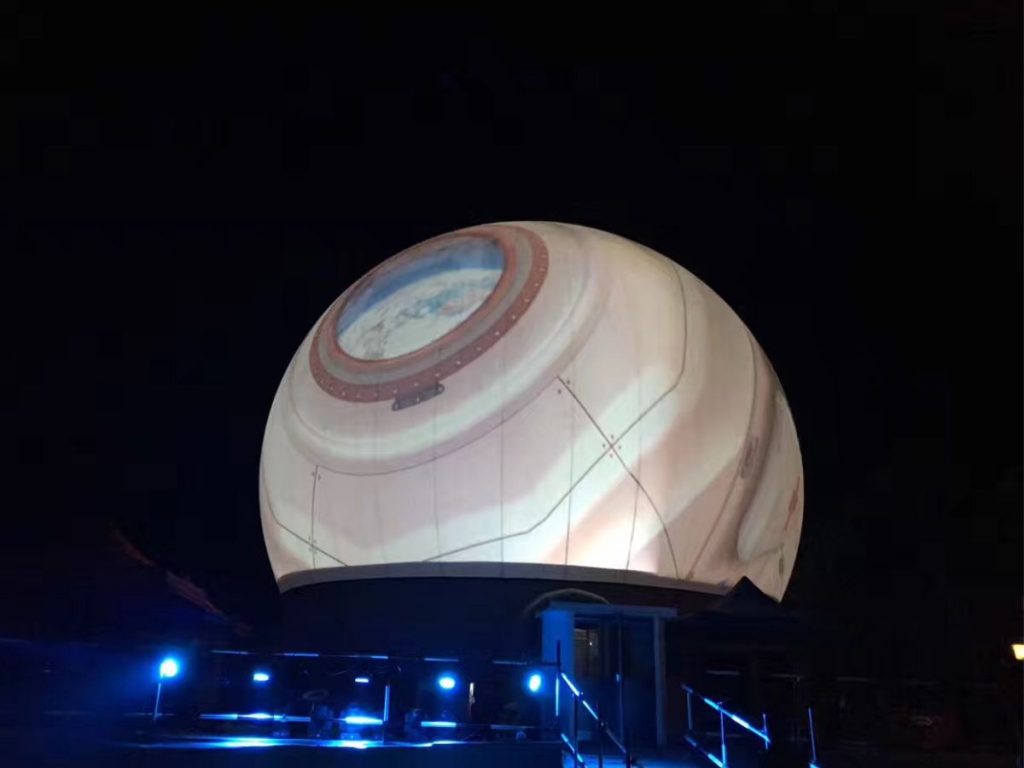 Inflatable Dome Tent For Projector - Aerostat Balloon,Acrobatic Balloon ...